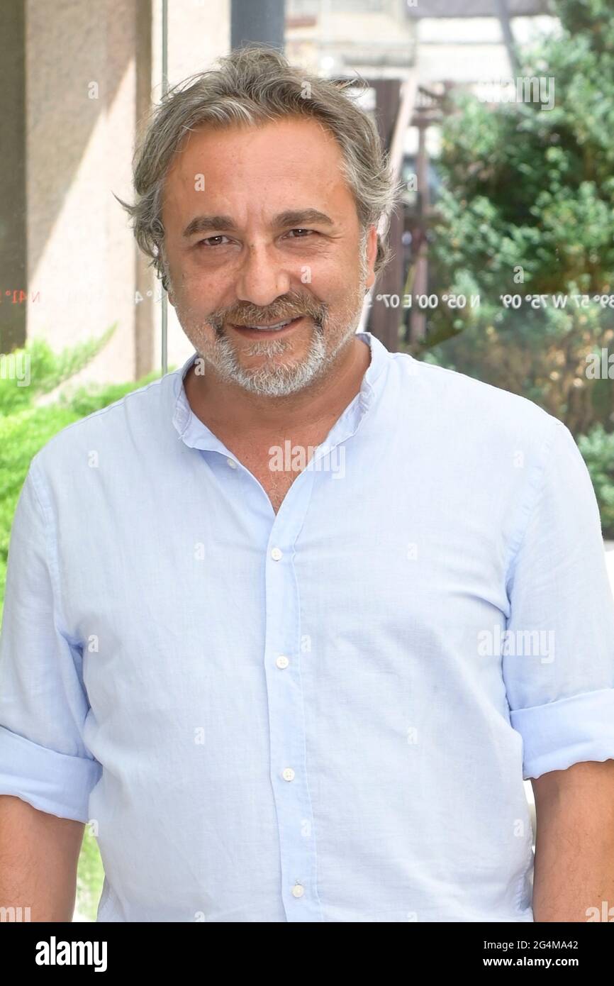 Alessandro Pondi attends the School of Mafia film photocall at the ...