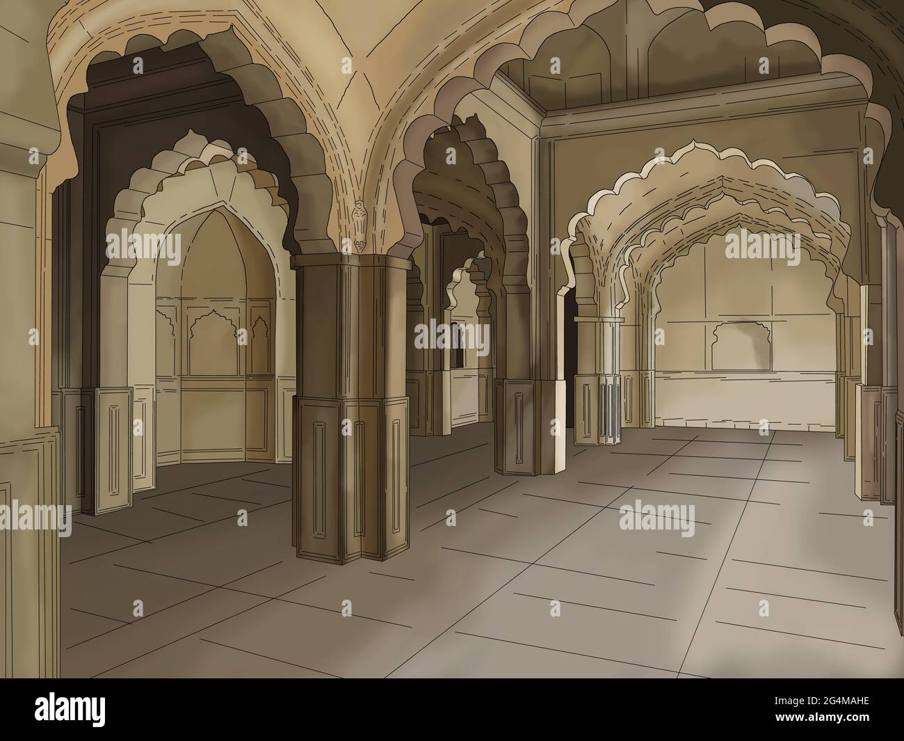 an example of islamic architecture Stock Photo - Alamy
