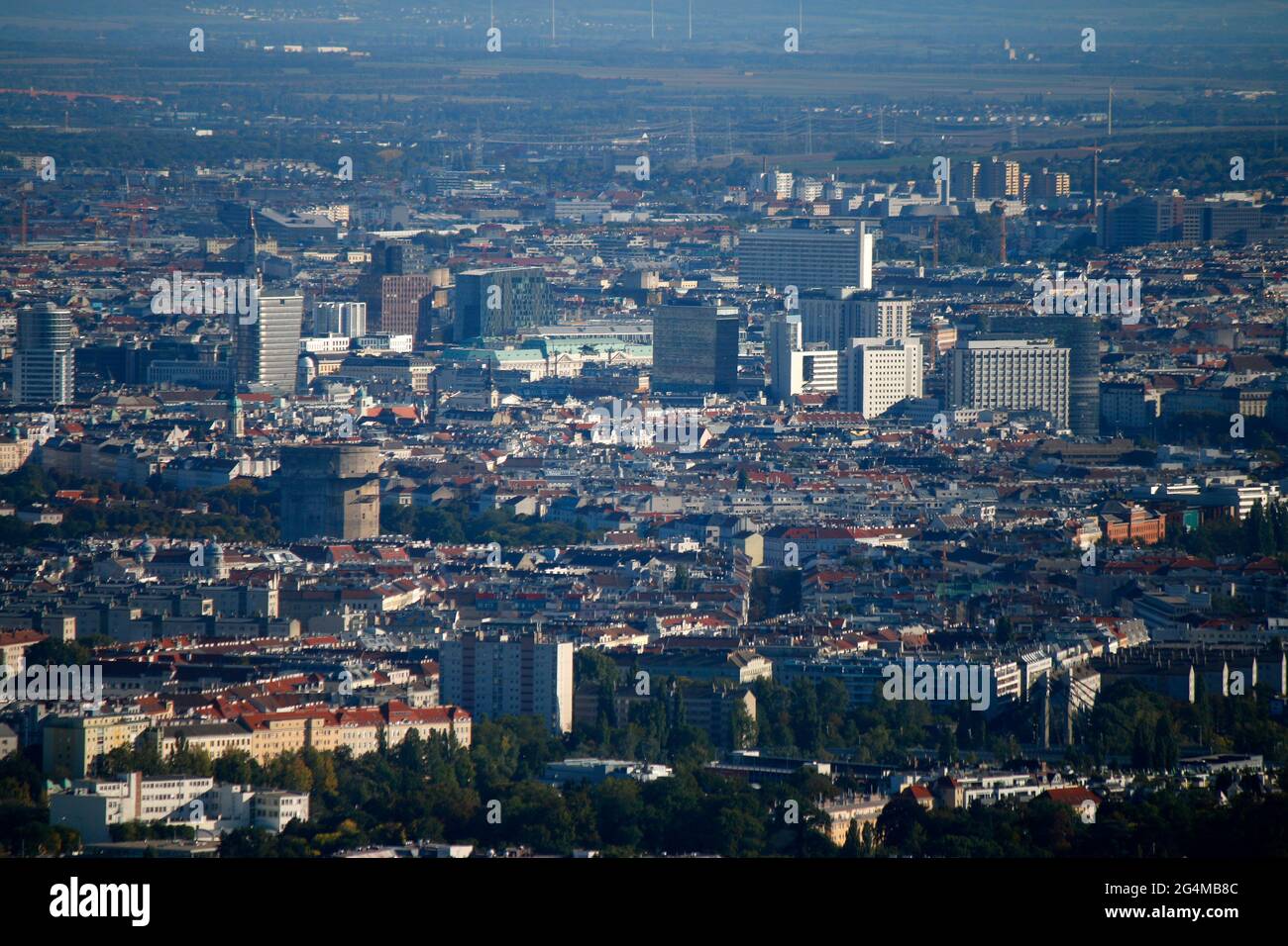 Vienna birds eye view hi-res stock photography and images - Alamy