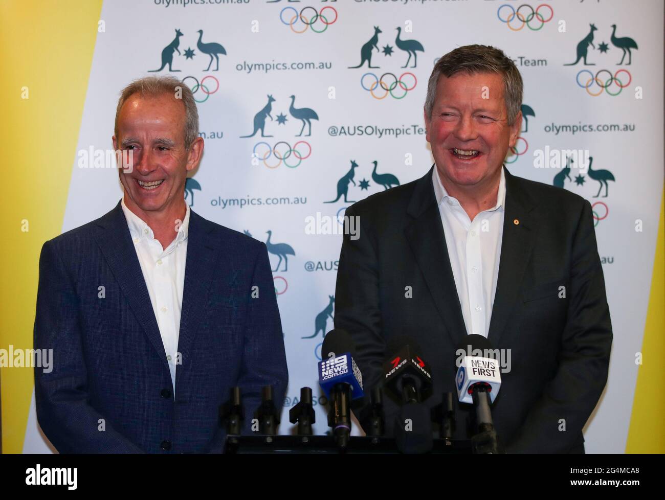 Sydney, Australia. 22nd June, 2021. Australian Olympic Committee (AOC ...