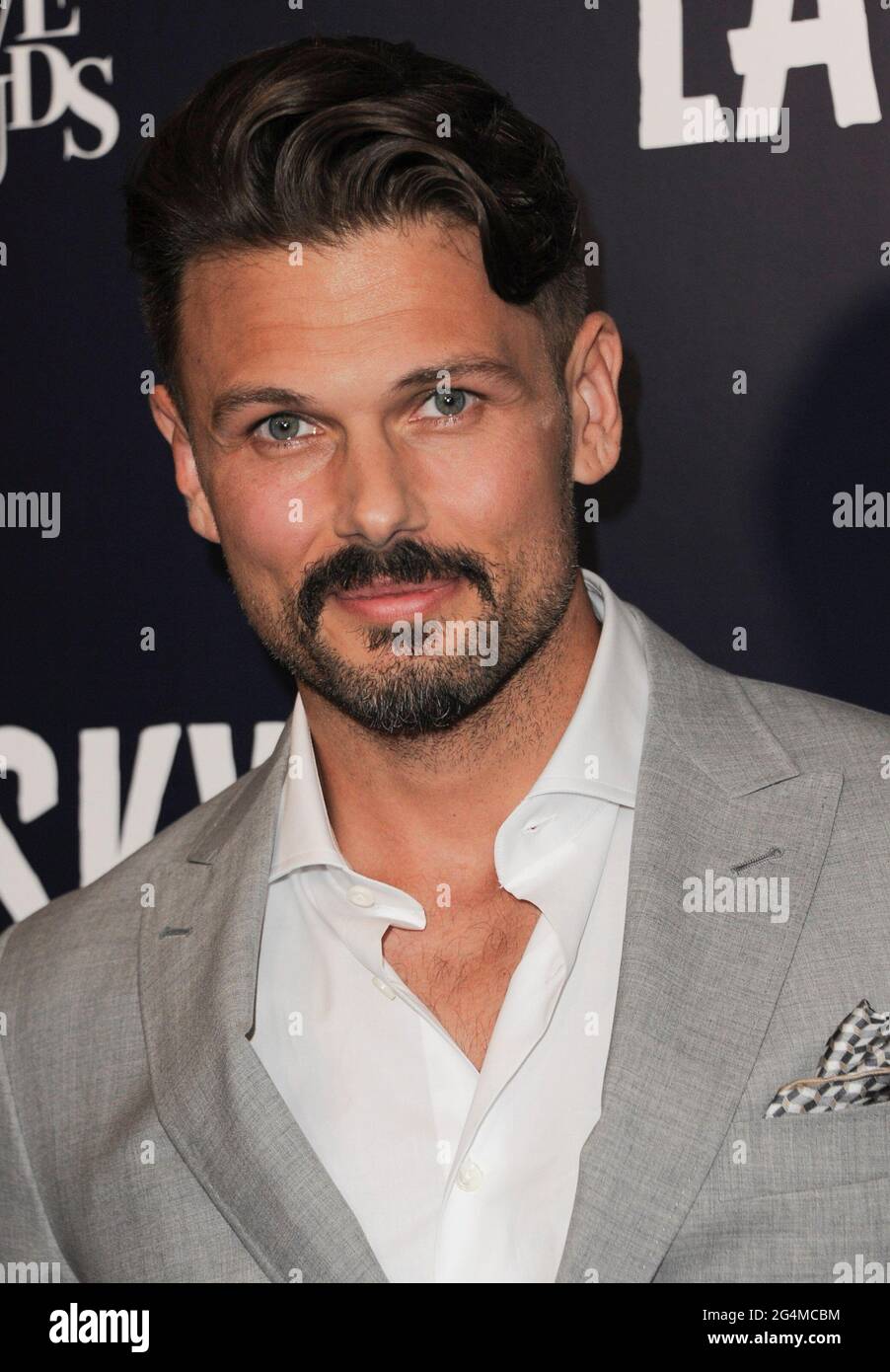 Los Angeles, CA. 21st June, 2021. David Cade at arrivals for LANSKY ...