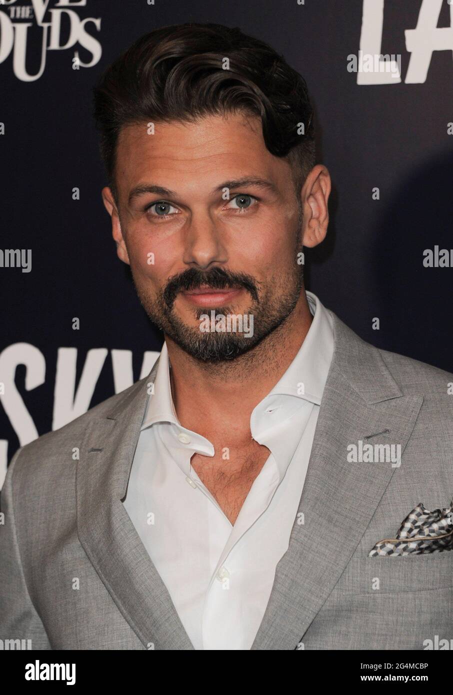 Los Angeles, CA. 21st June, 2021. David Cade at arrivals for LANSKY ...