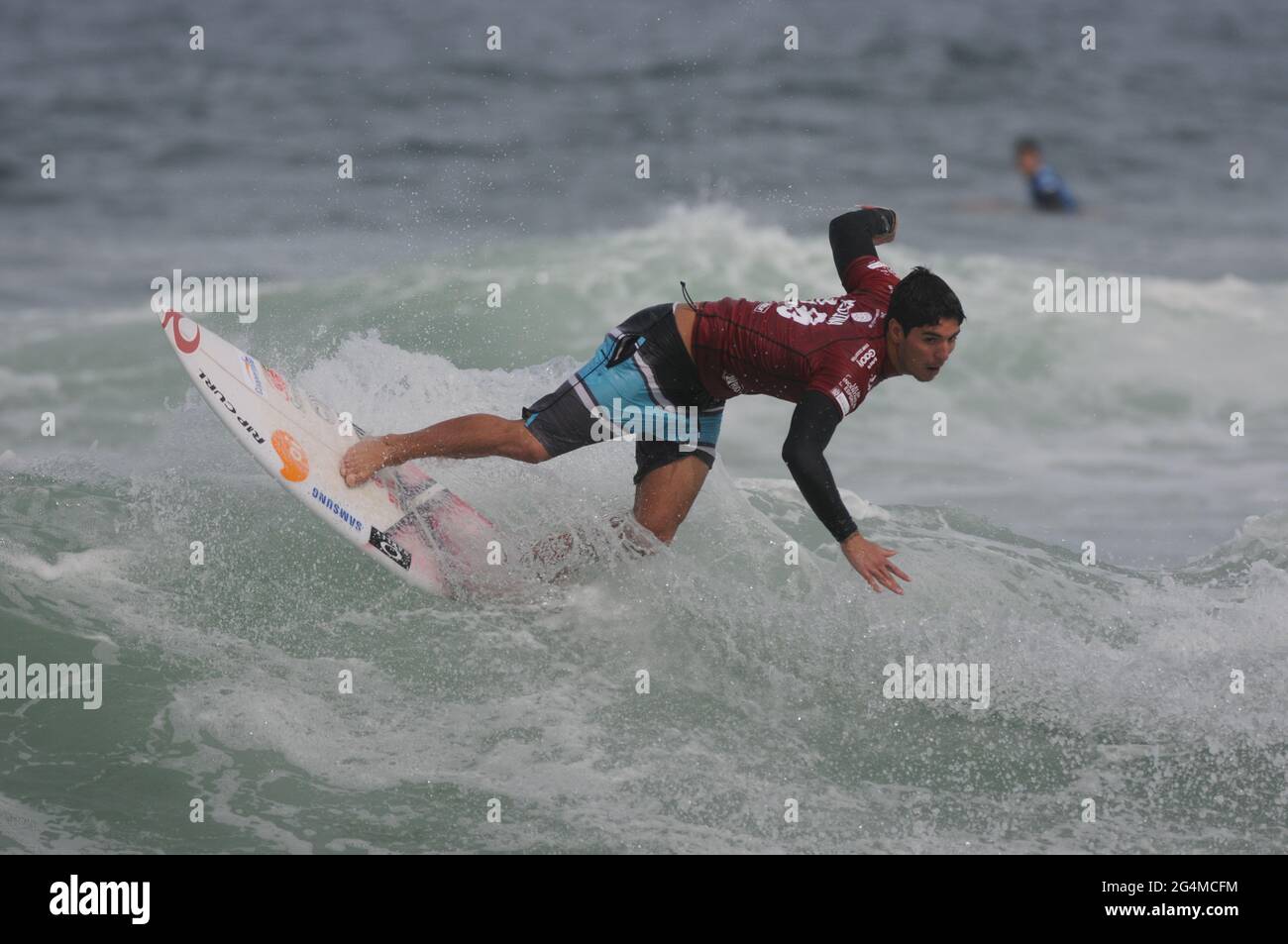 Rio De Janeiro Brazil April 10 2019 Brazilian Surfer Gabriel Medina