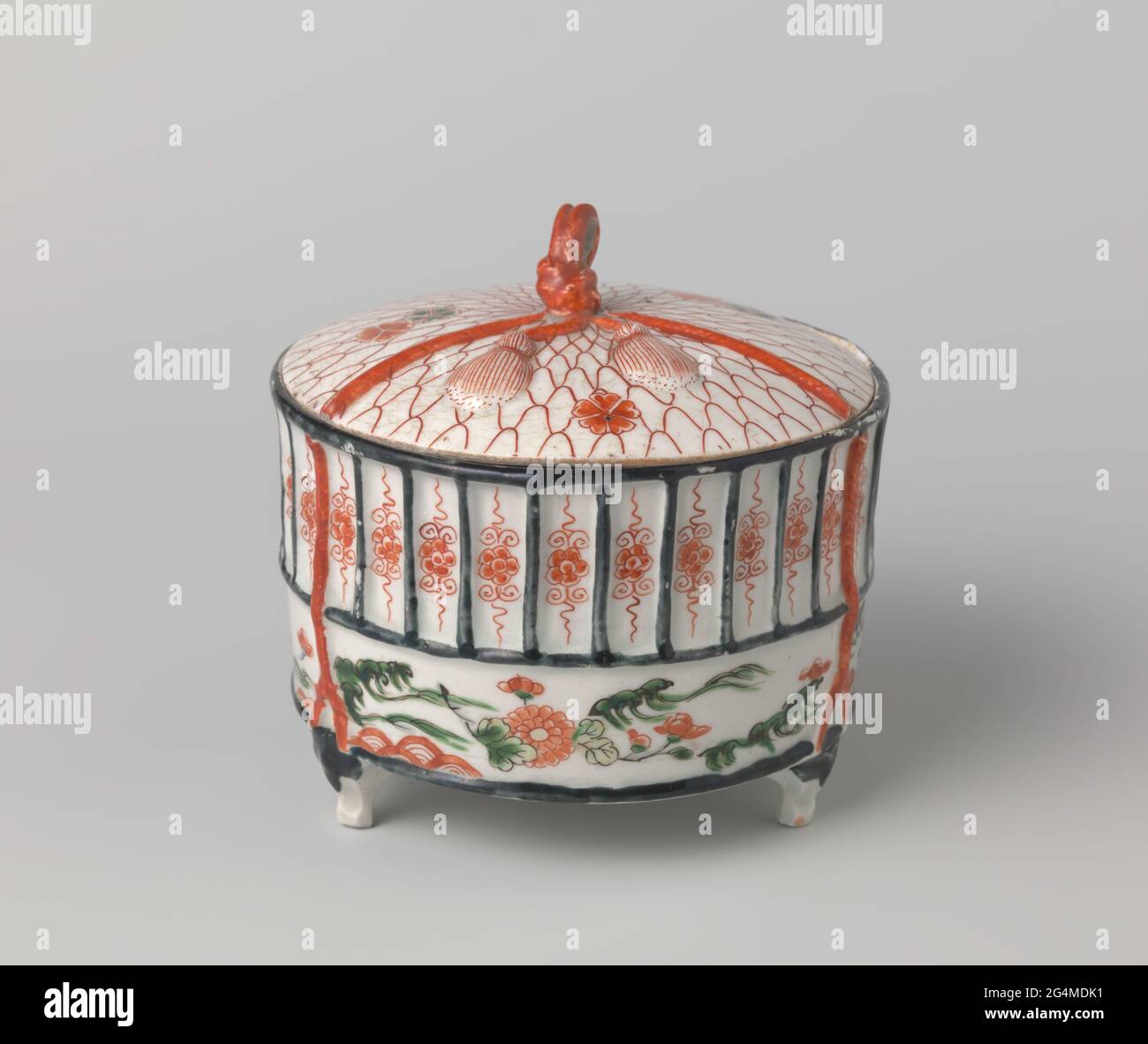 Cilidrical covered box in The Shape of a Cricket's Cage. Cylindrical ...