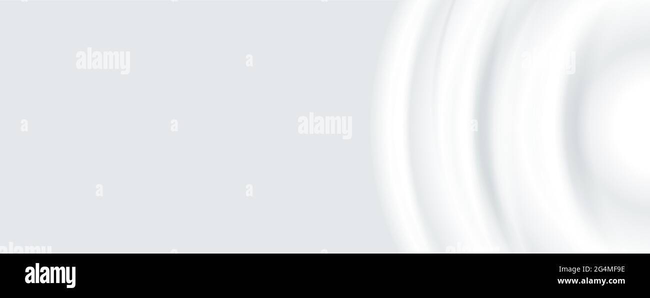 Drop falling into milk, lotion or paint top view. Vector Stock Vector ...