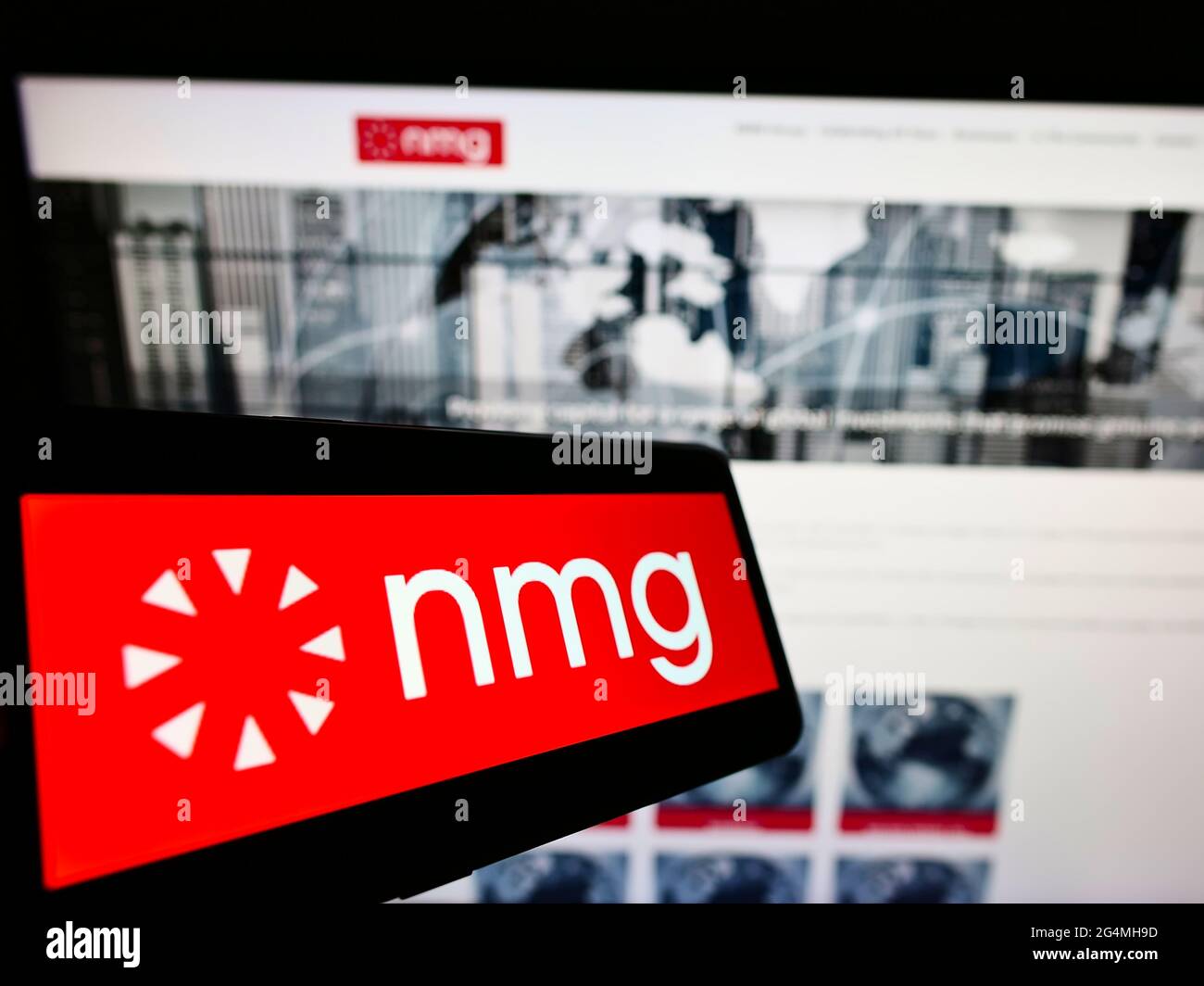 Nmg logo hi-res stock photography and images - Alamy