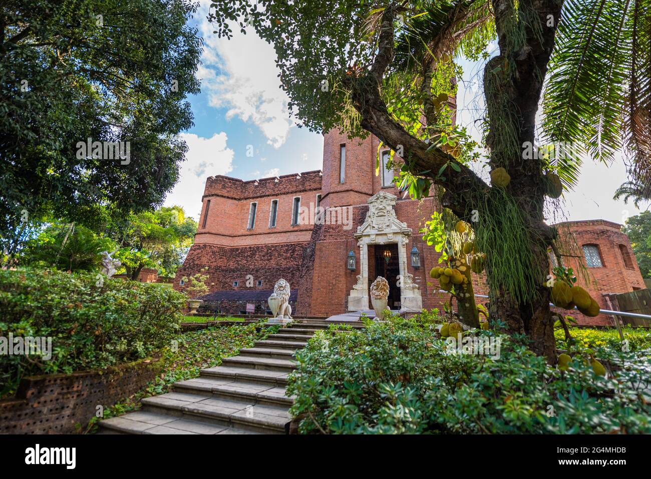 Instituto Ricardo Brennand, Recife, Pernambuco, Brazil on October 10 ...