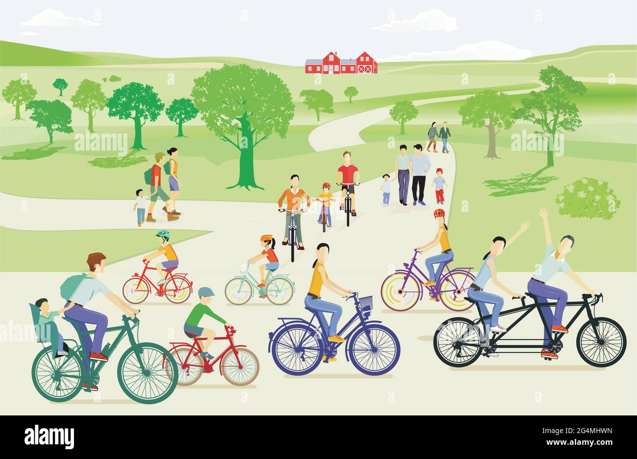 Friends and family Stock Vector Images - Alamy