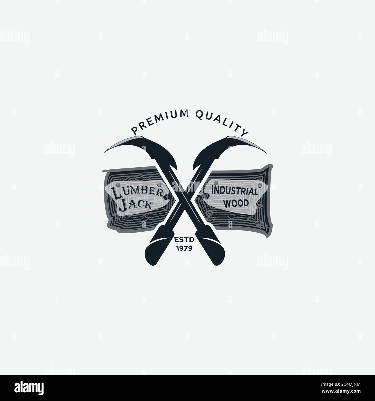 Woodworking logo design for wood shop Stock Vector Image & Art - Alamy