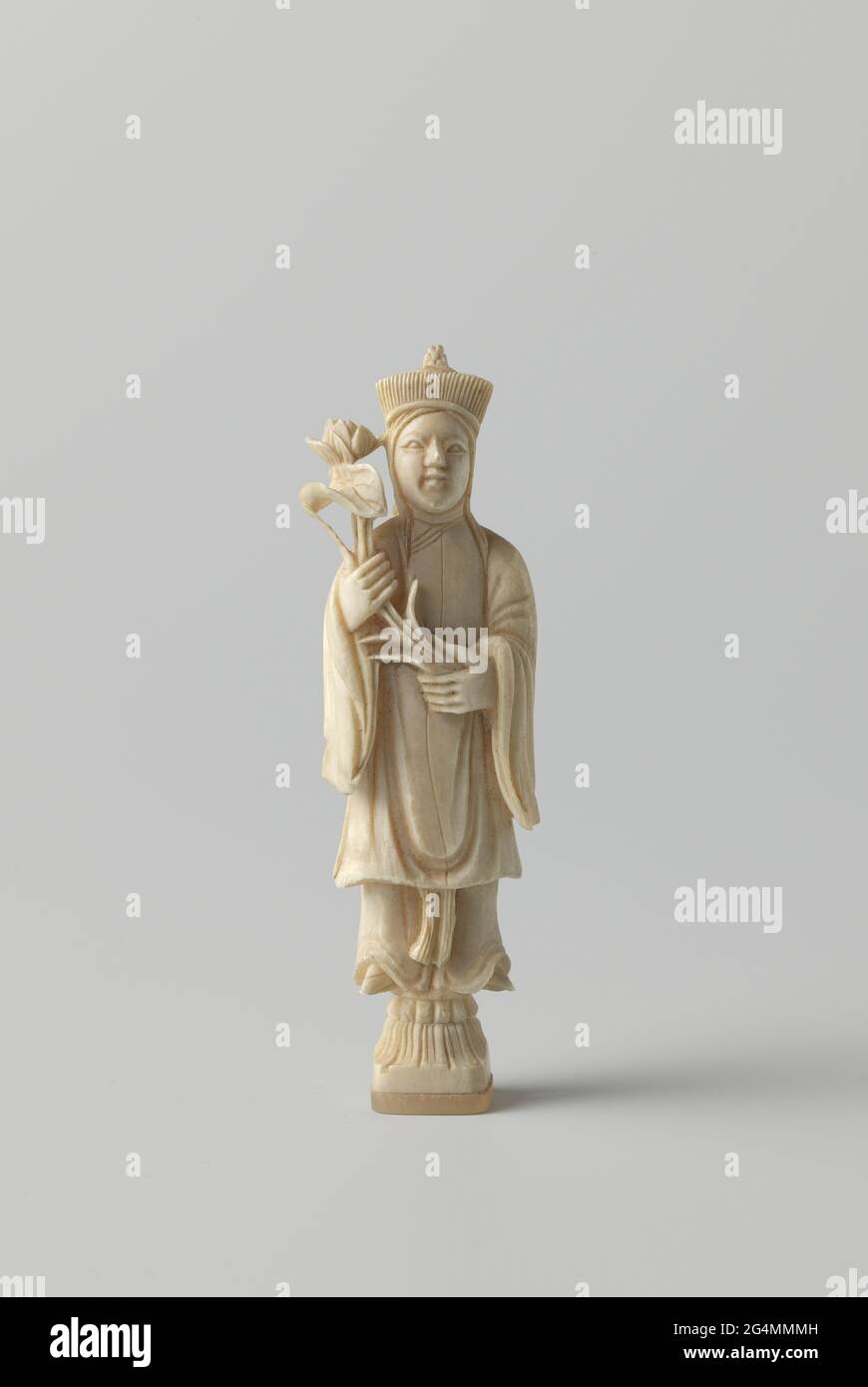 Cachet with an ivory handle in the shape of a Chinese woman. A cachet ...