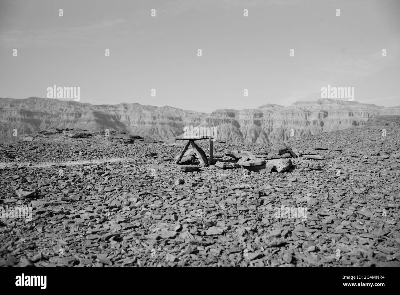 A view from the top of Mount Timna, Timna Park, Arava, Rift Valley ...