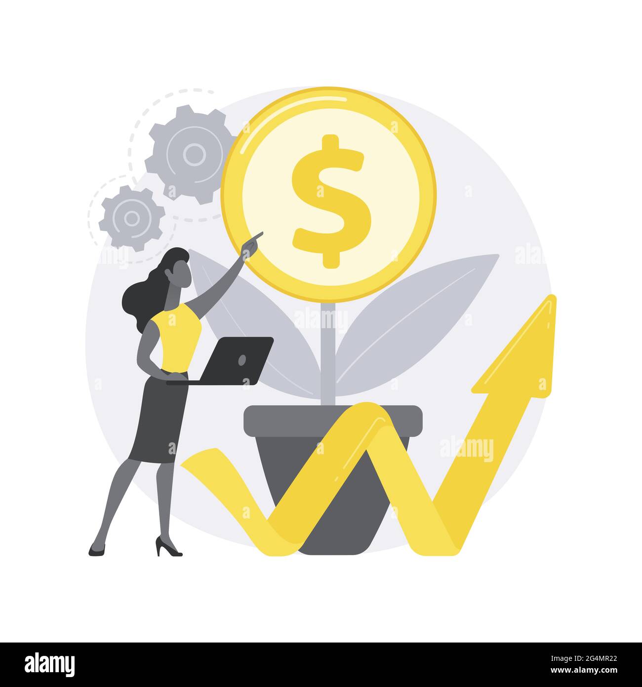 Sustainable business abstract concept vector illustration Stock Vector ...