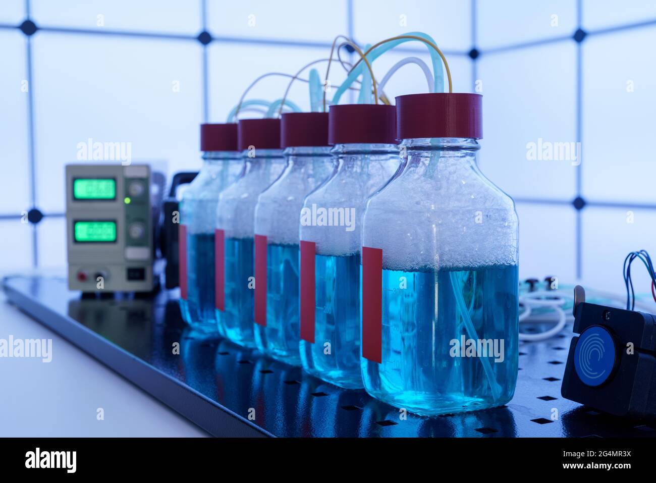 Biohydrogen production research produced by fermentation. Fermentation ...