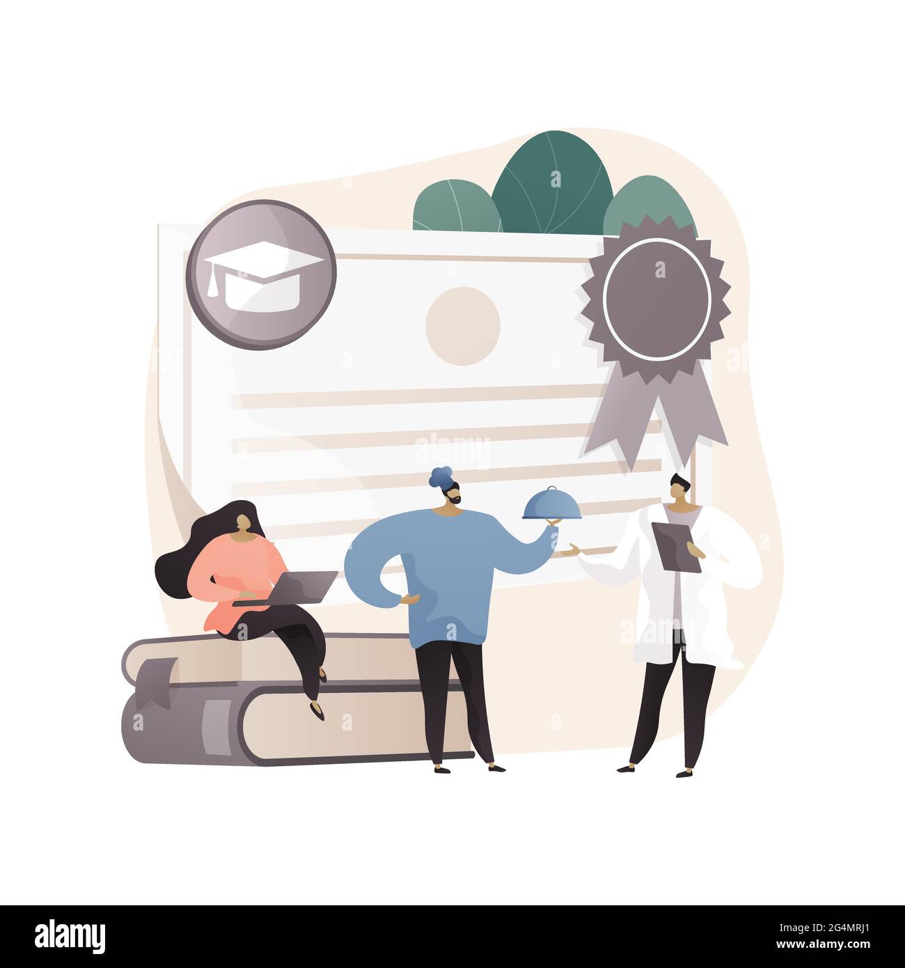 Vocational education abstract concept vector illustration Stock Vector ...