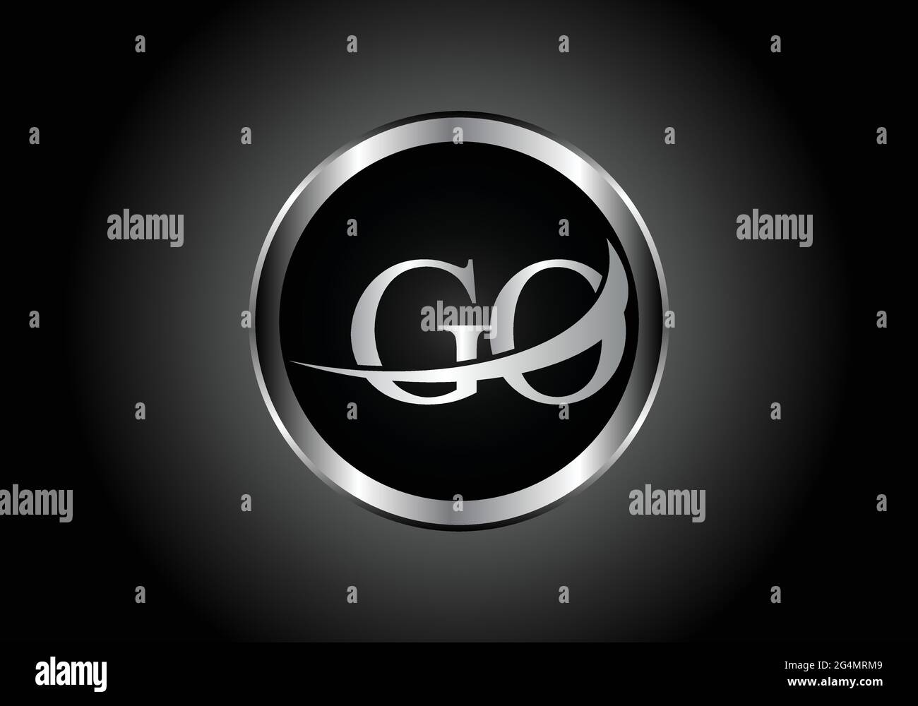 O g circle logo Black and White Stock Photos & Images - Alamy