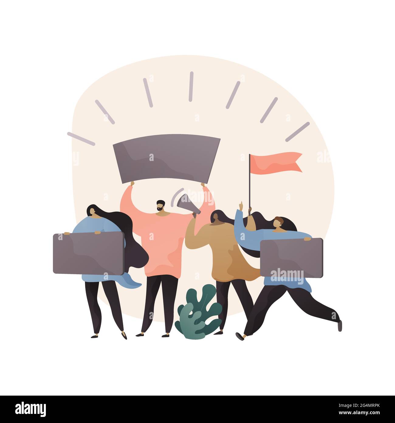 Parade abstract concept vector illustration Stock Vector Image & Art ...