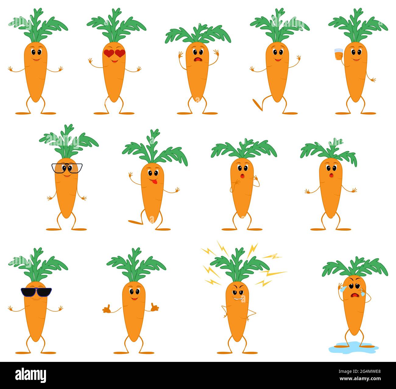 Carrot Illustration Vector