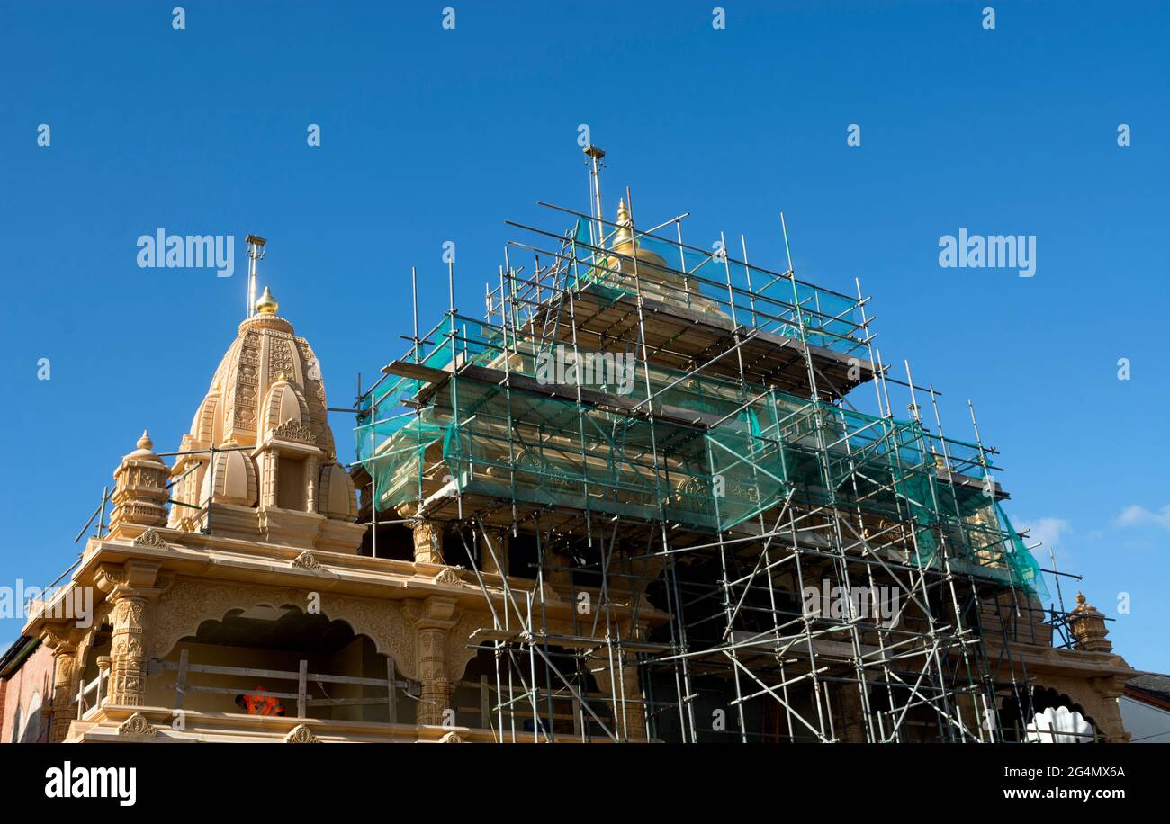 Shree Hindu Temple construction, Warwick Road, Tyseley, Birmingham ...