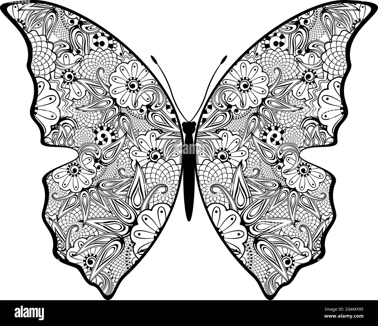 Exotic butterfly abstract patterns, EPS8 - vector graphics Stock Vector Image & Art - Alamy