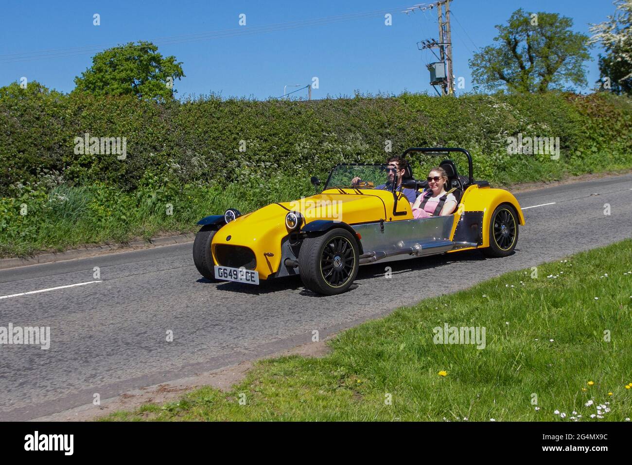 1990 90s Yellow Tiger Kit Car, 1998cc petrol sports car en-route to ...