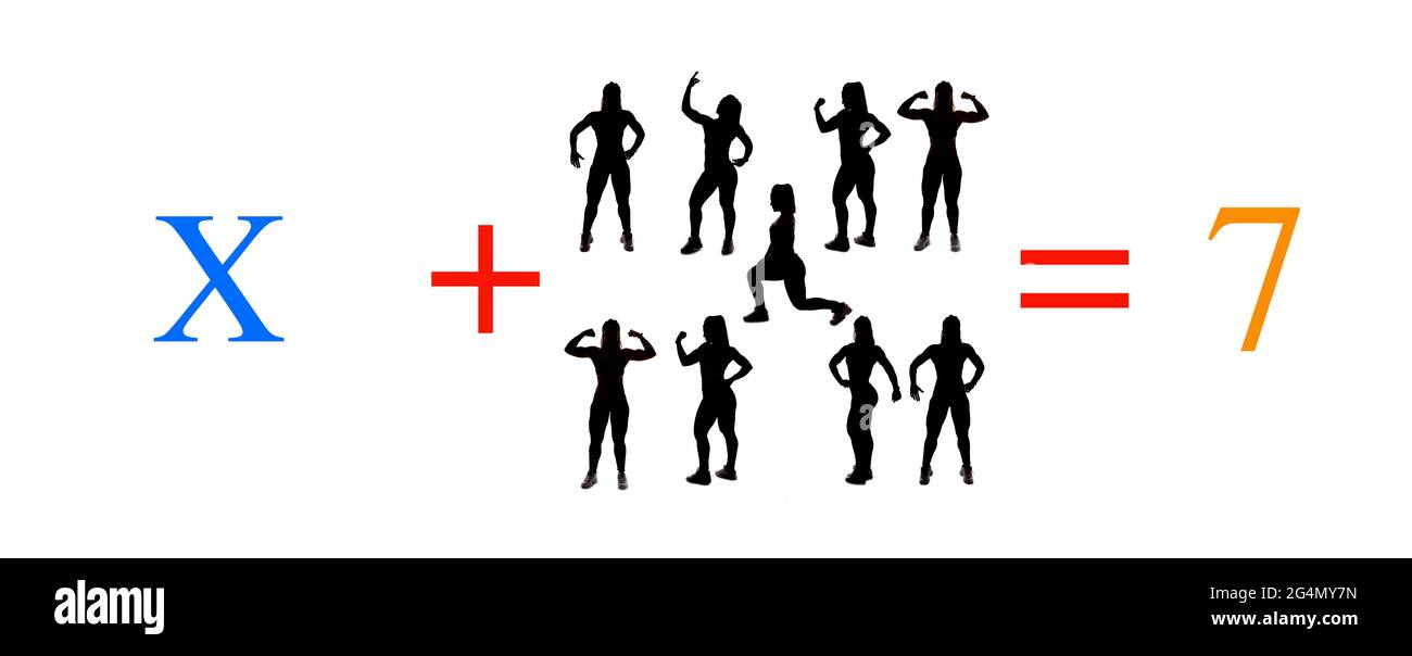 Simple mathematical computation with objects and people; arithmetic ...