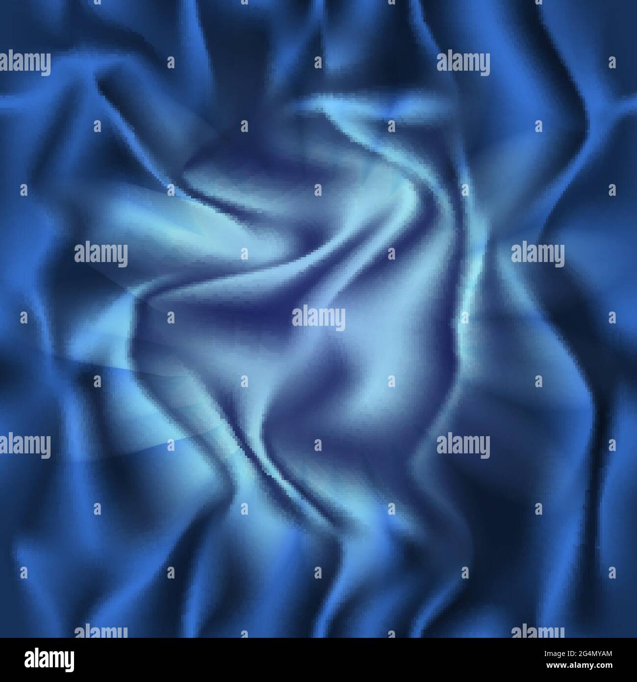 Abstract blue waves background, seamless pattern, there is a gradient ...