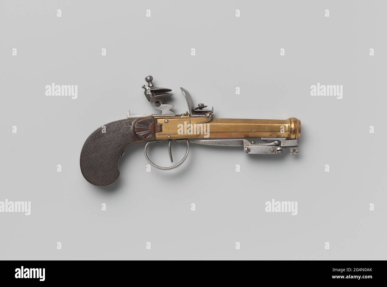 Pocket gun with closet lock of General Baron Chassé. Flight gun with ...