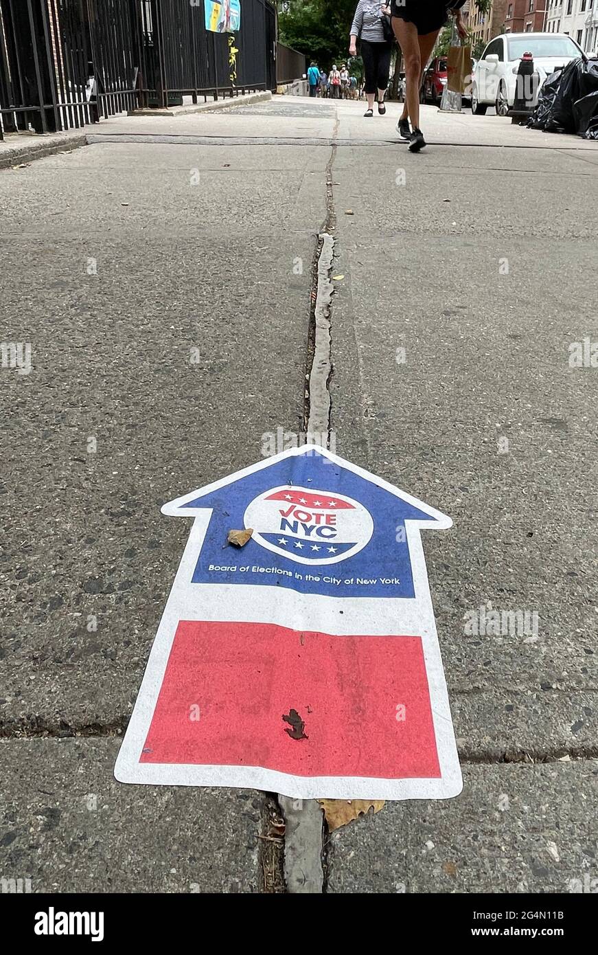 Nyc primary election hi-res stock photography and images - Alamy