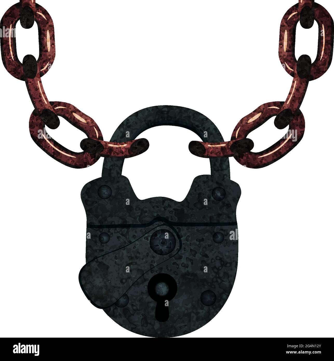 Lock on Stock Vector Images - Alamy