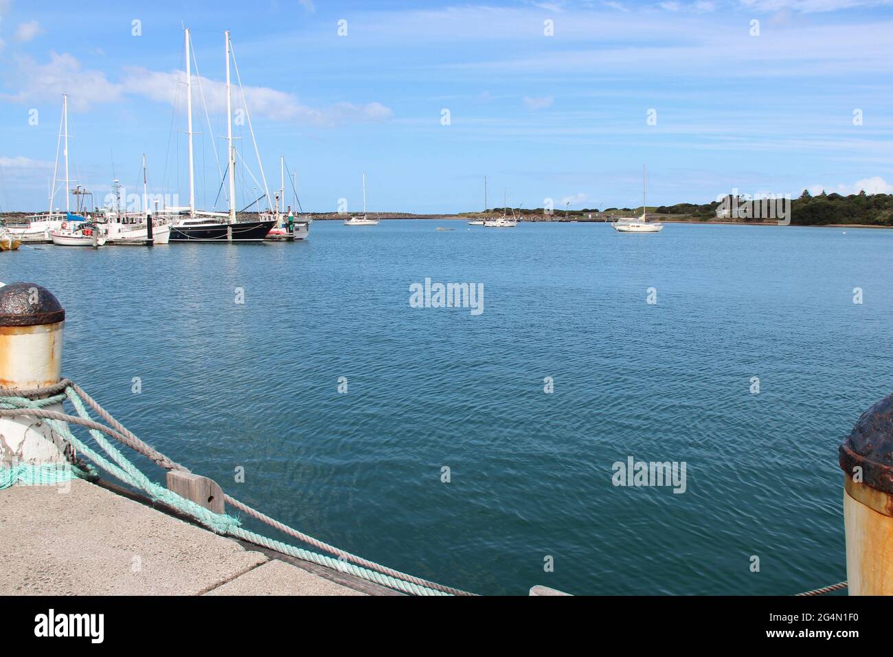 apollo bay along the great ocean road (australia Stock Photo - Alamy