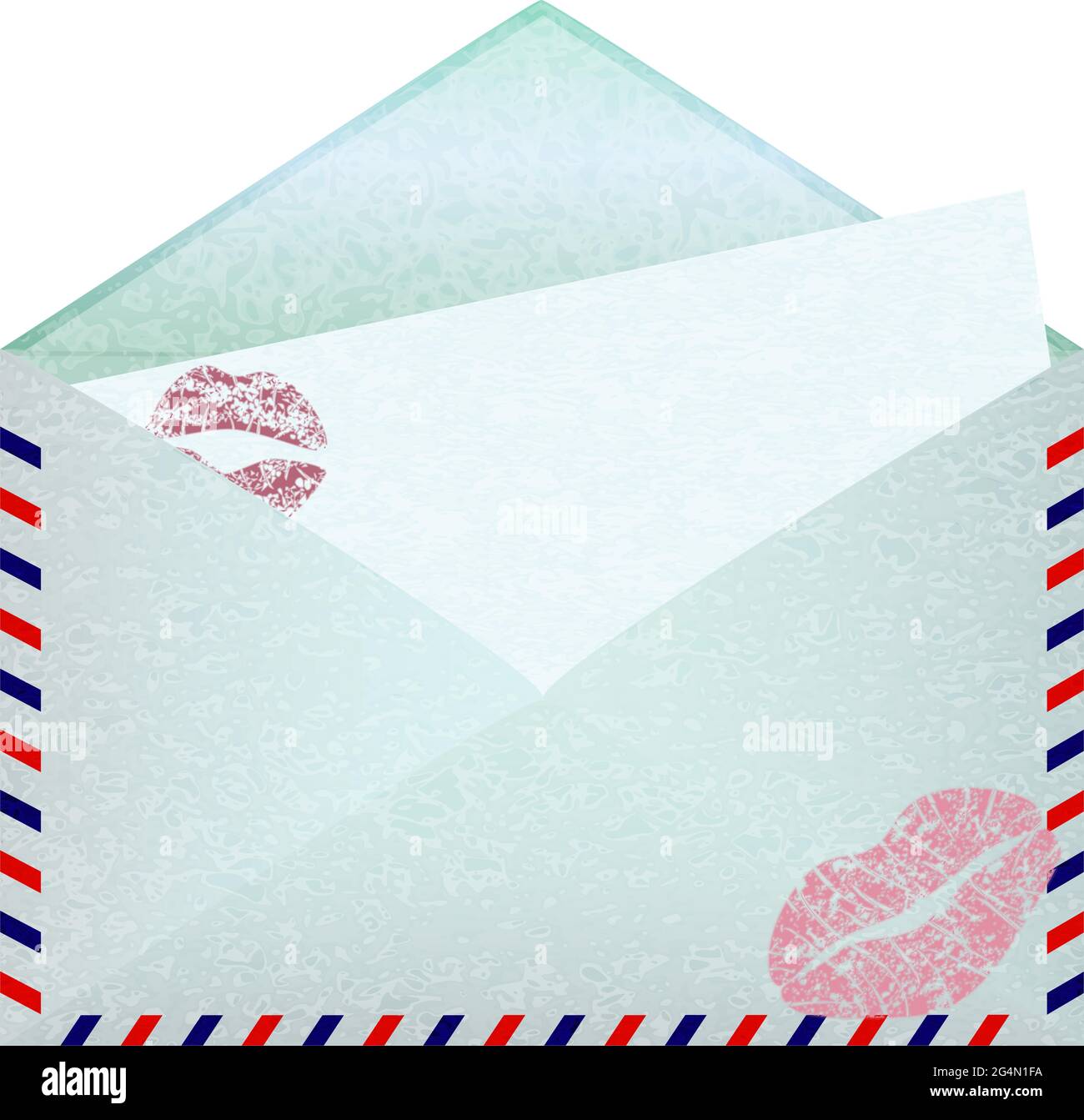 Envelope with paper sheet, EPS10 - vector graphics Stock Vector Image ...