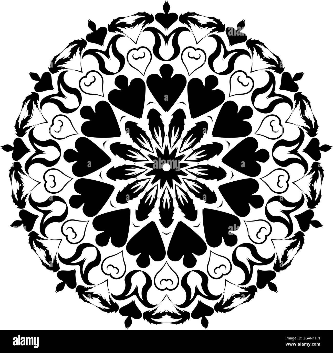 Modern design round texture, EPS8 - vector graphics Stock Vector Image ...