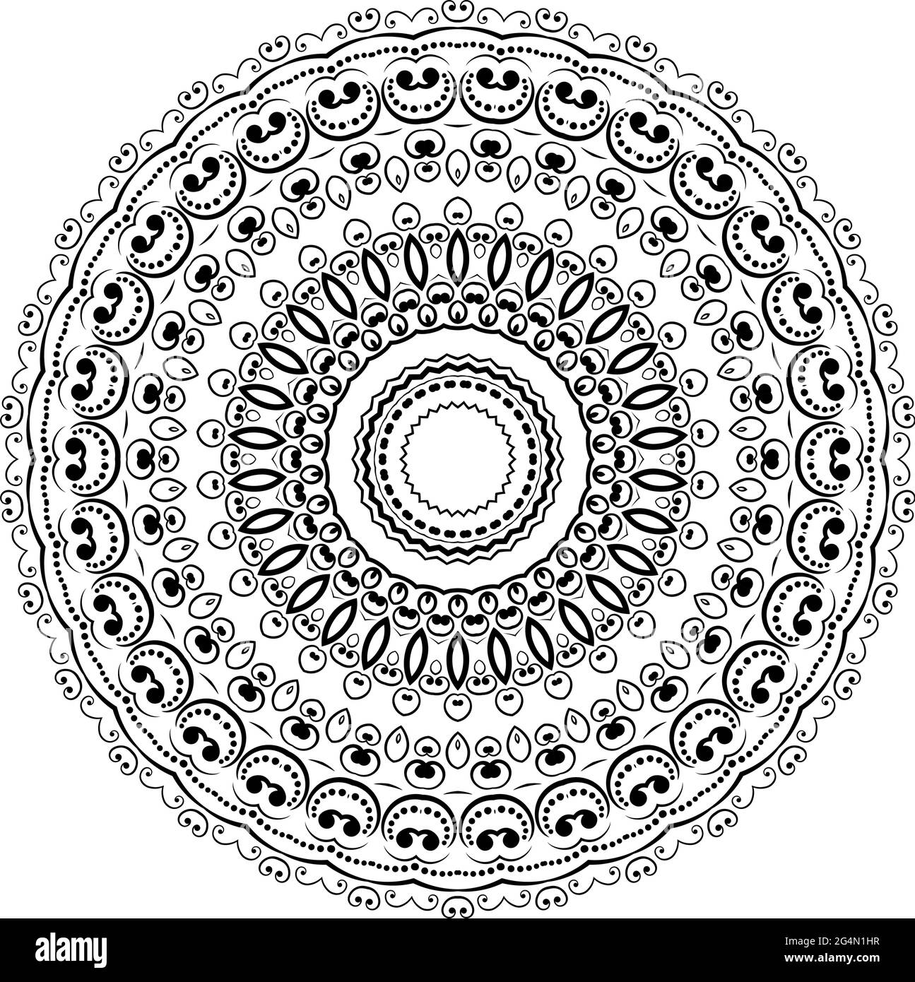 Modern design round texture, EPS8 - vector graphics Stock Vector Image ...