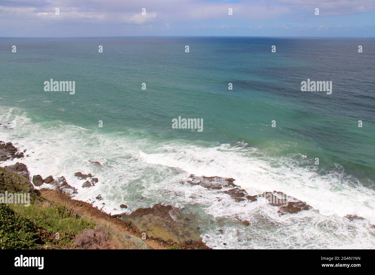 Cape Patton Lookout along the great ocean road (australia Stock Photo ...