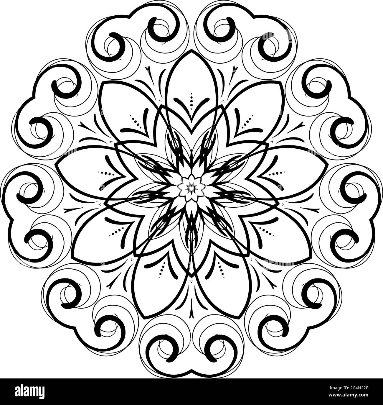Modern design round texture, EPS8 - vector graphics Stock Vector Image ...