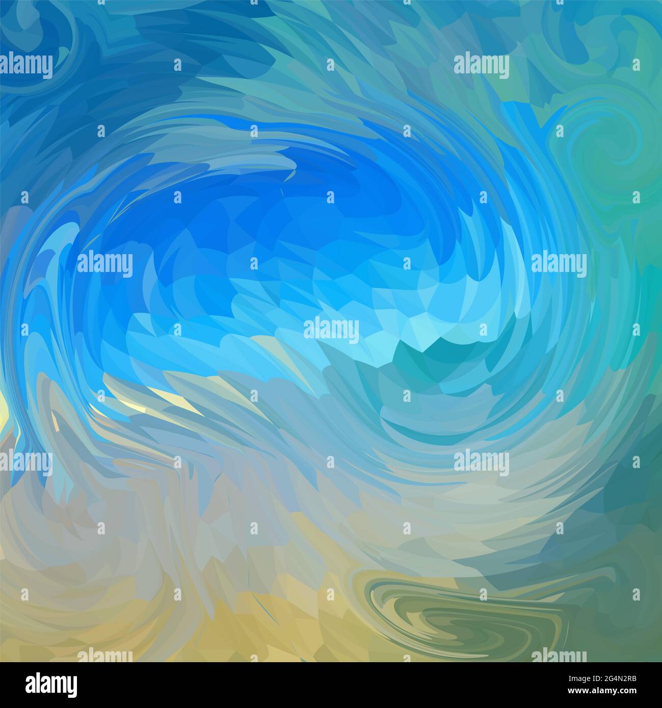 Abstract sea background, wave, EPS8 - vector graphics Stock Vector ...