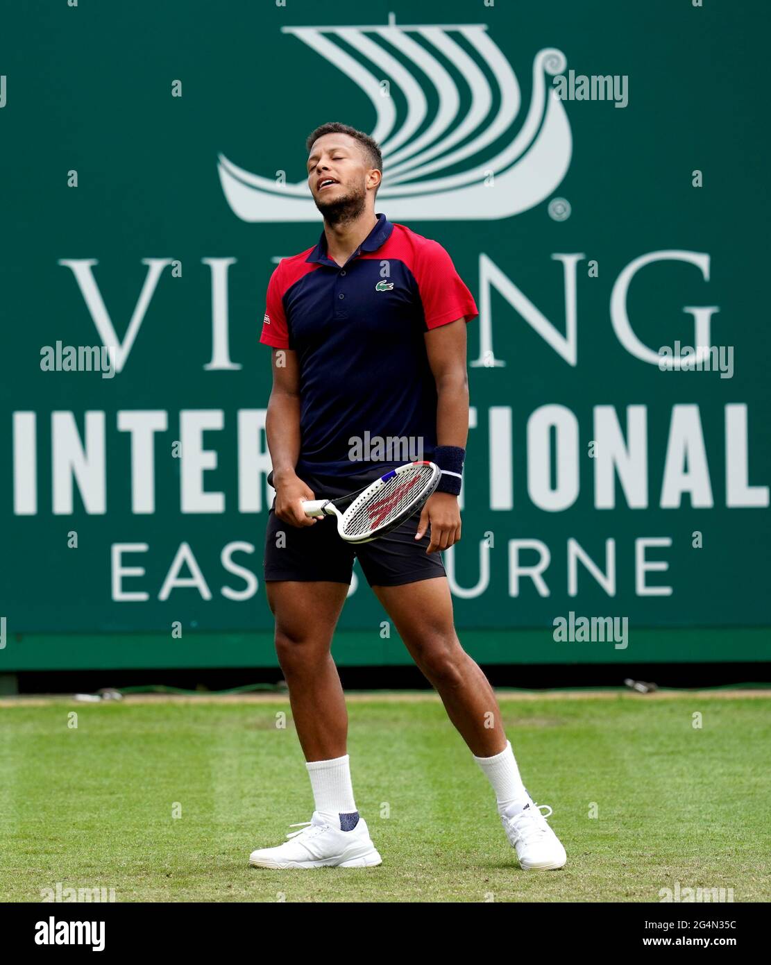 Great Britain's Jay Clarke during his match against Australia's John ...
