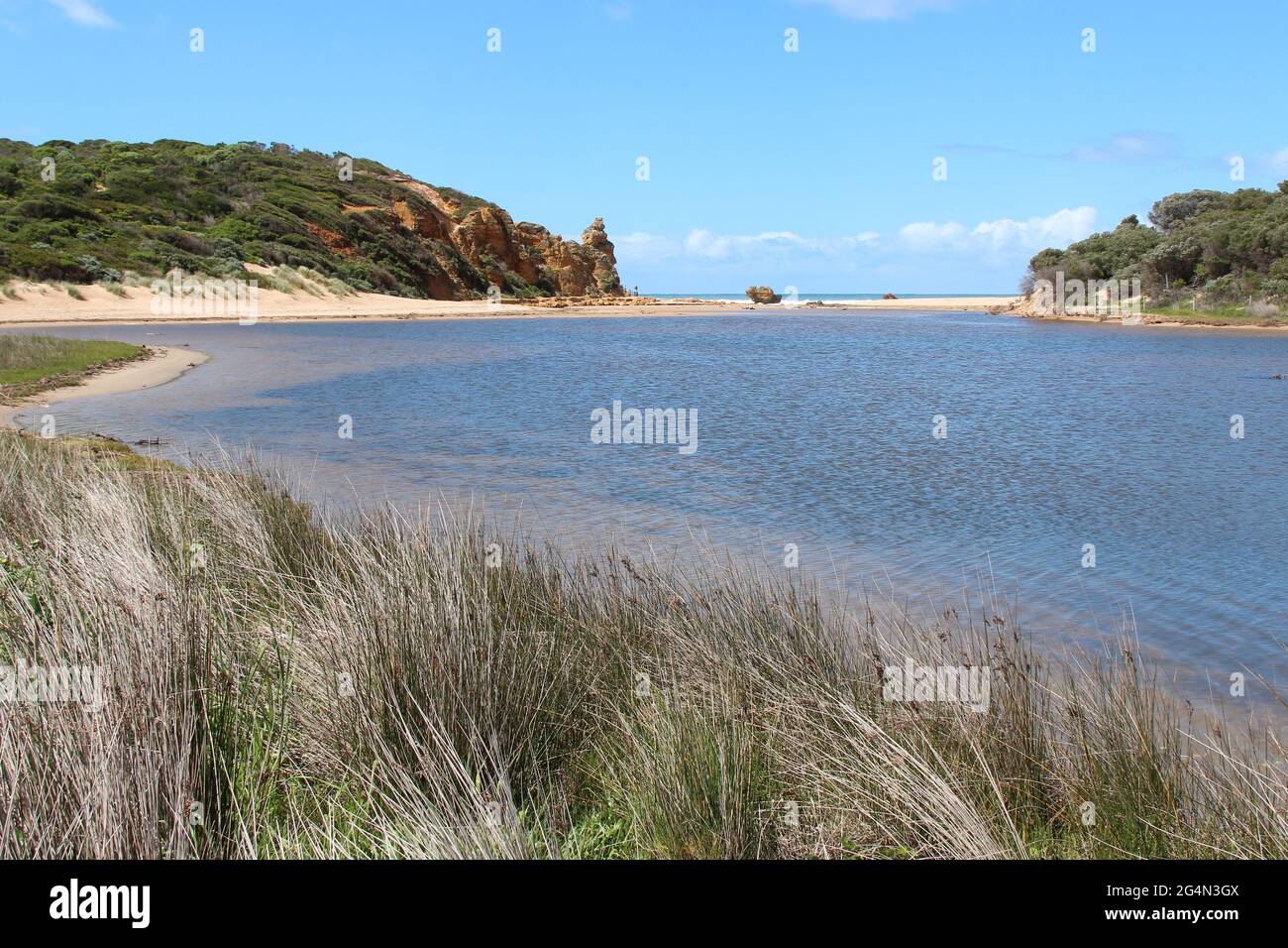 aireys inlet along the great ocean road (australia Stock Photo - Alamy