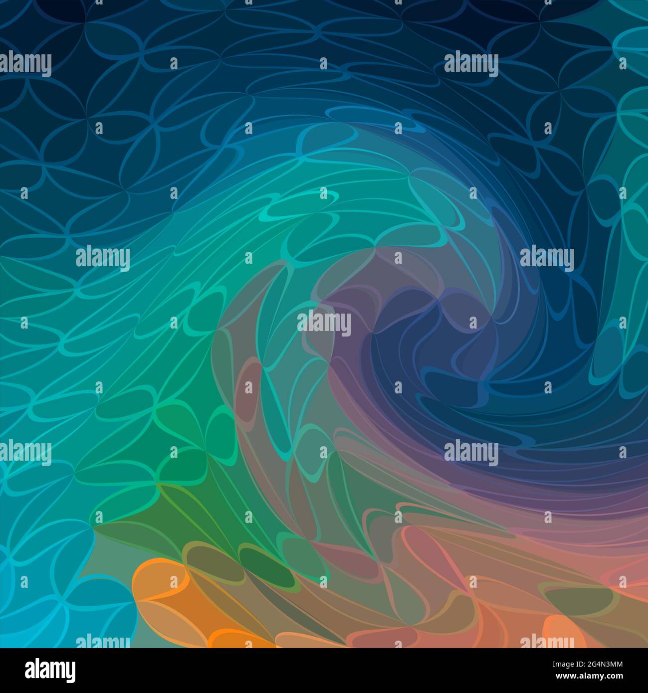 Abstract sea background, wave, EPS8 - vector graphics Stock Vector ...