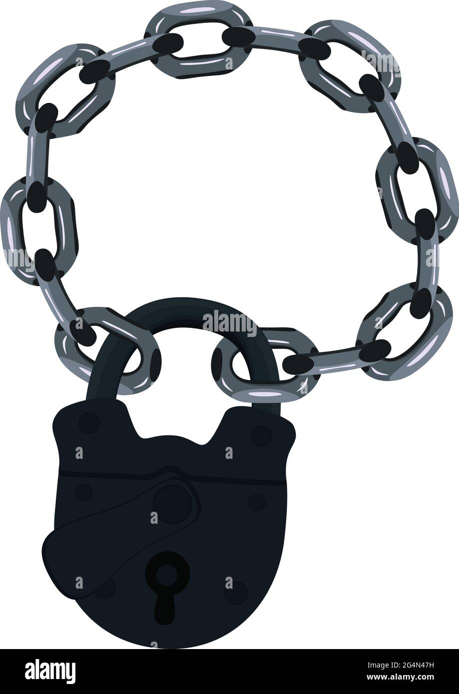 Lock on Stock Vector Images - Alamy