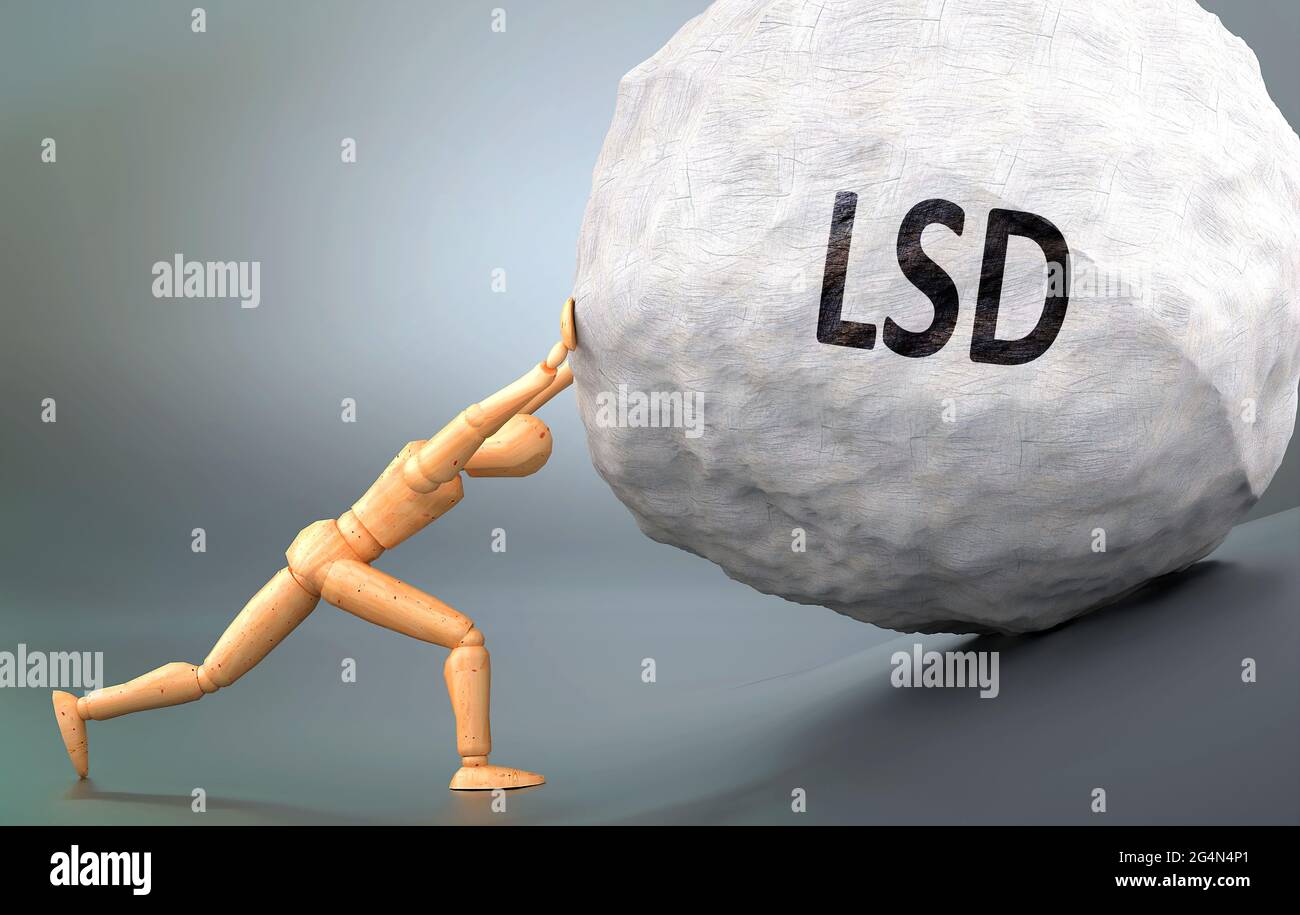Lsd and painful human condition hi-res stock photography and images - Alamy