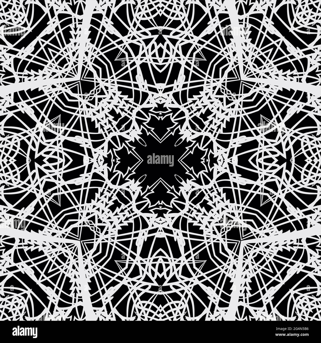 Seamless linear geometric pattern, EPS8 - vector graphics Stock Vector ...