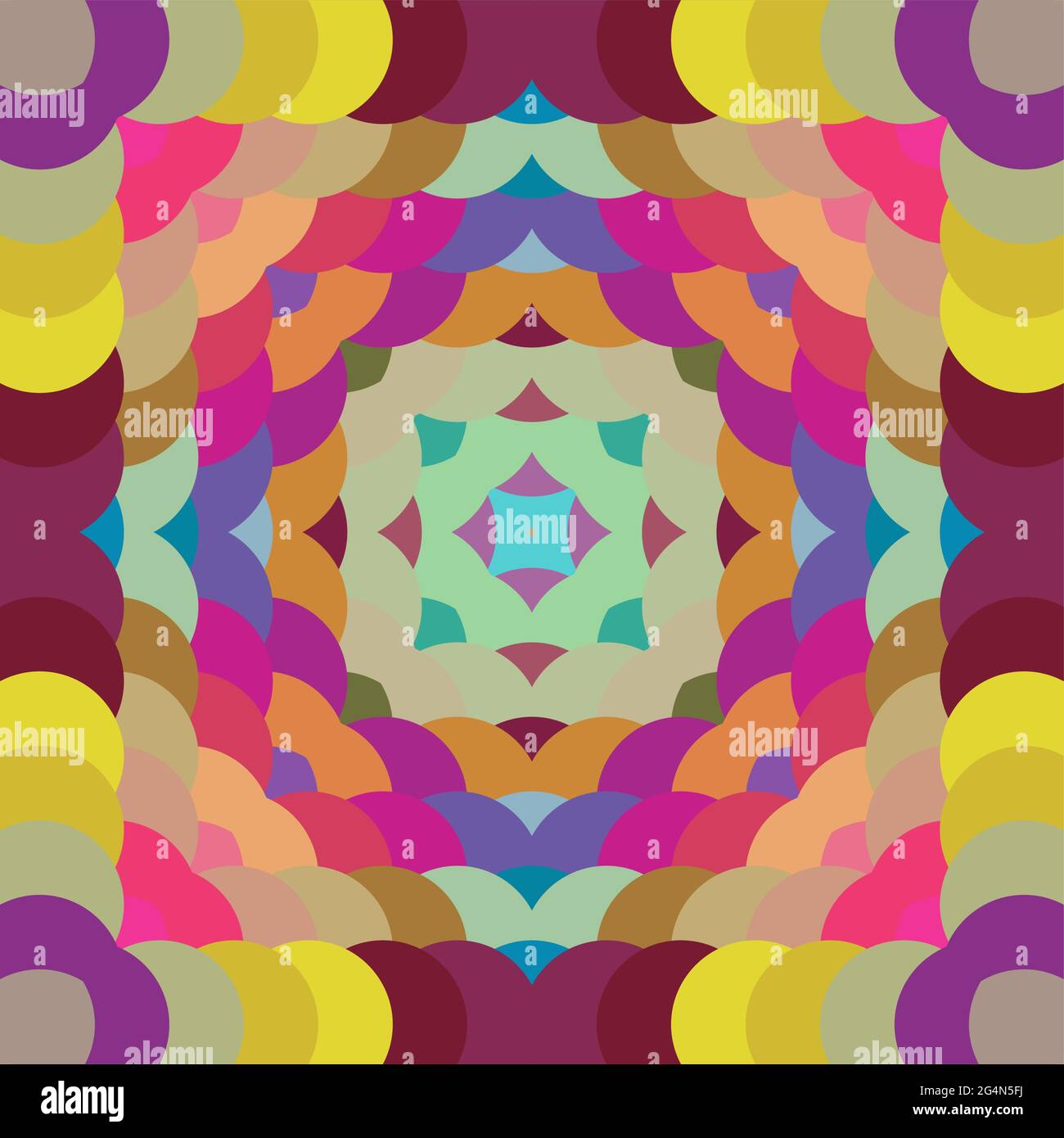 Geometric sphere, square, seamless background, EPS8 - vector graphics ...