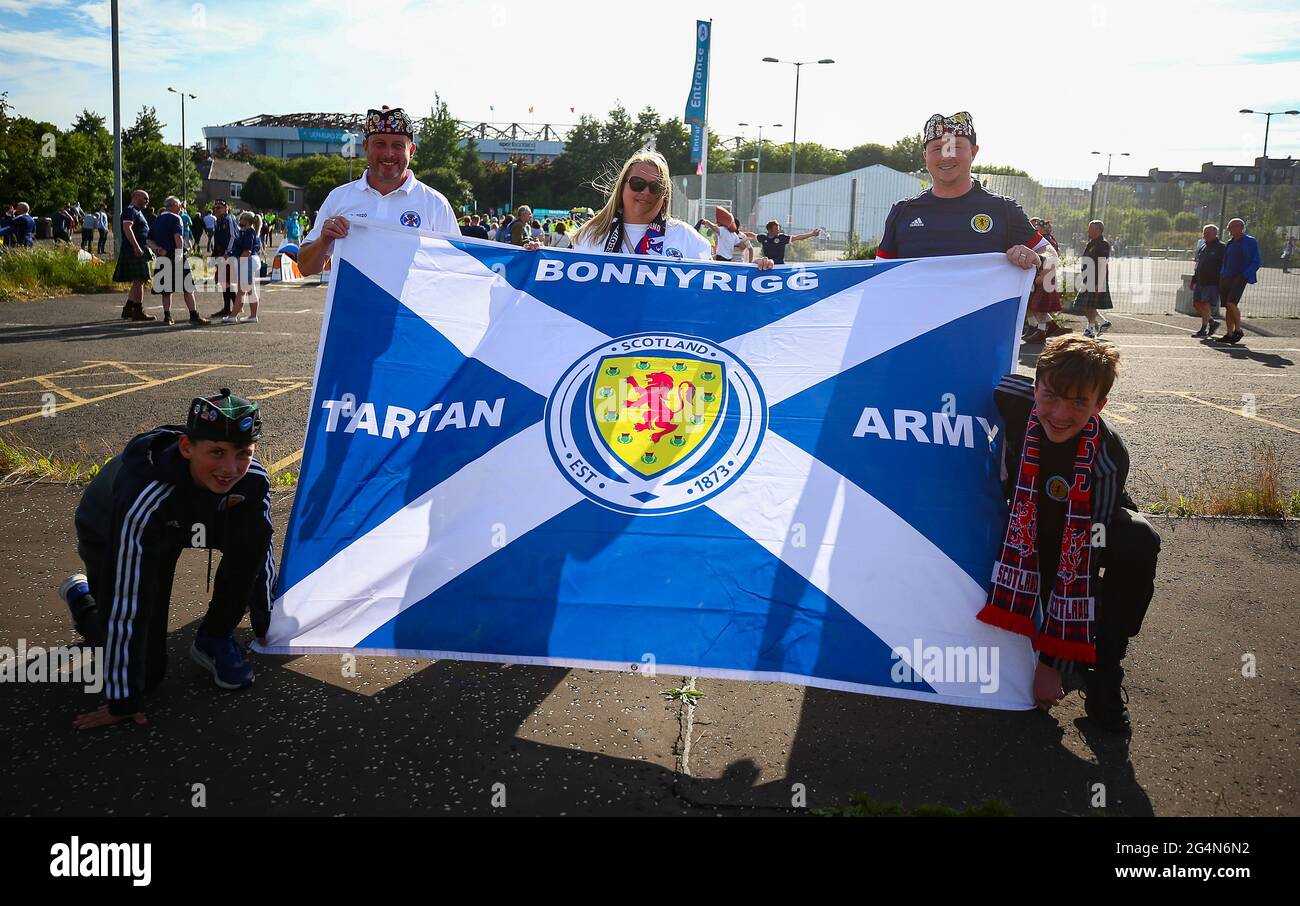 Hampden Park, Glasgow, UK. 22nd June, 2021. 2020 European Football ...