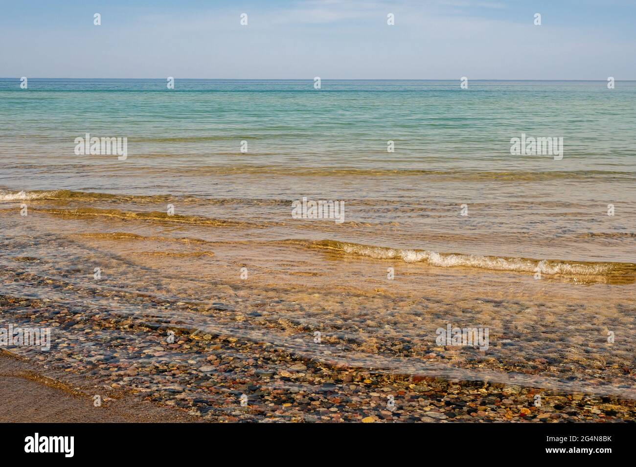 Colorful Stones, Lake Superior, Twelvemile Beach, Pictured Rocks ...