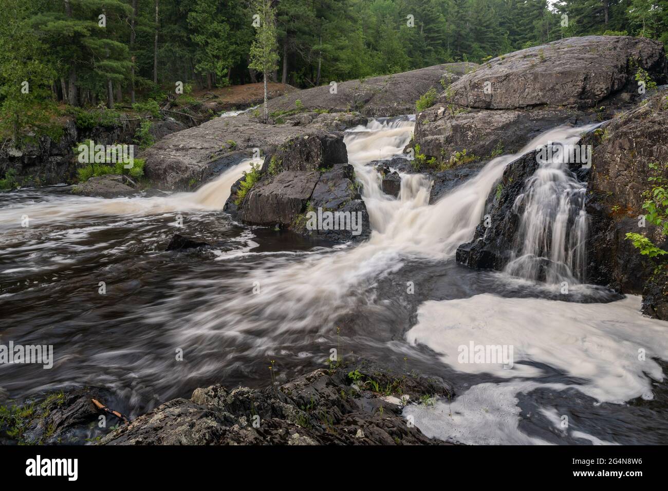 Upper peninsula waterfalls hi-res stock photography and images - Alamy