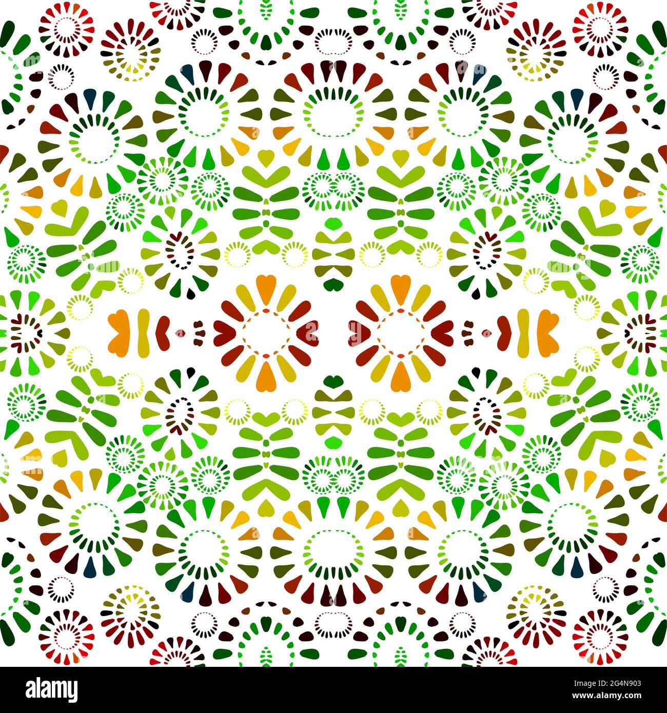 Polygon color circle seamless background, EPS8 - vector graphics Stock ...