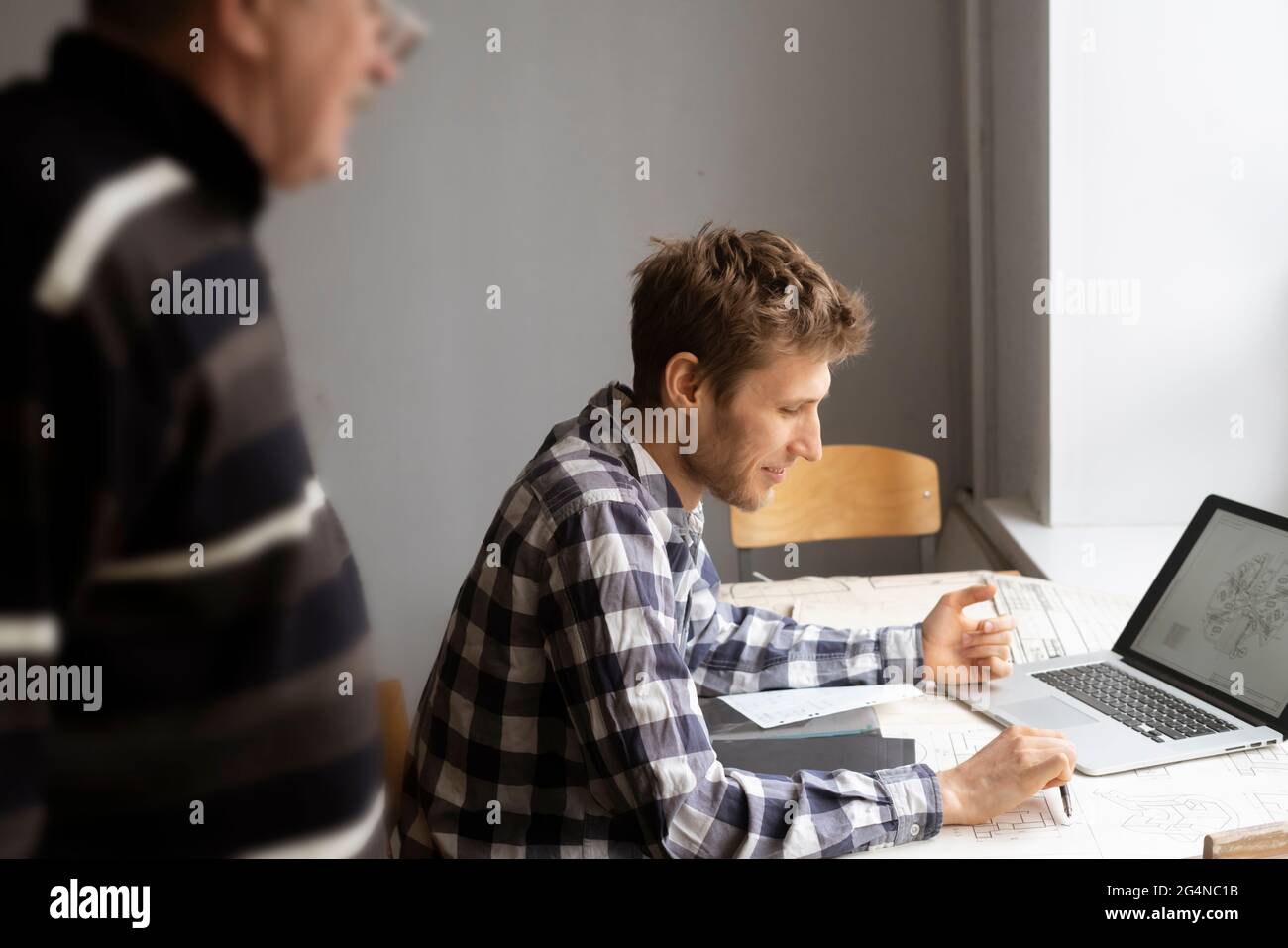 Professor sharing knowledge hi-res stock photography and images - Alamy