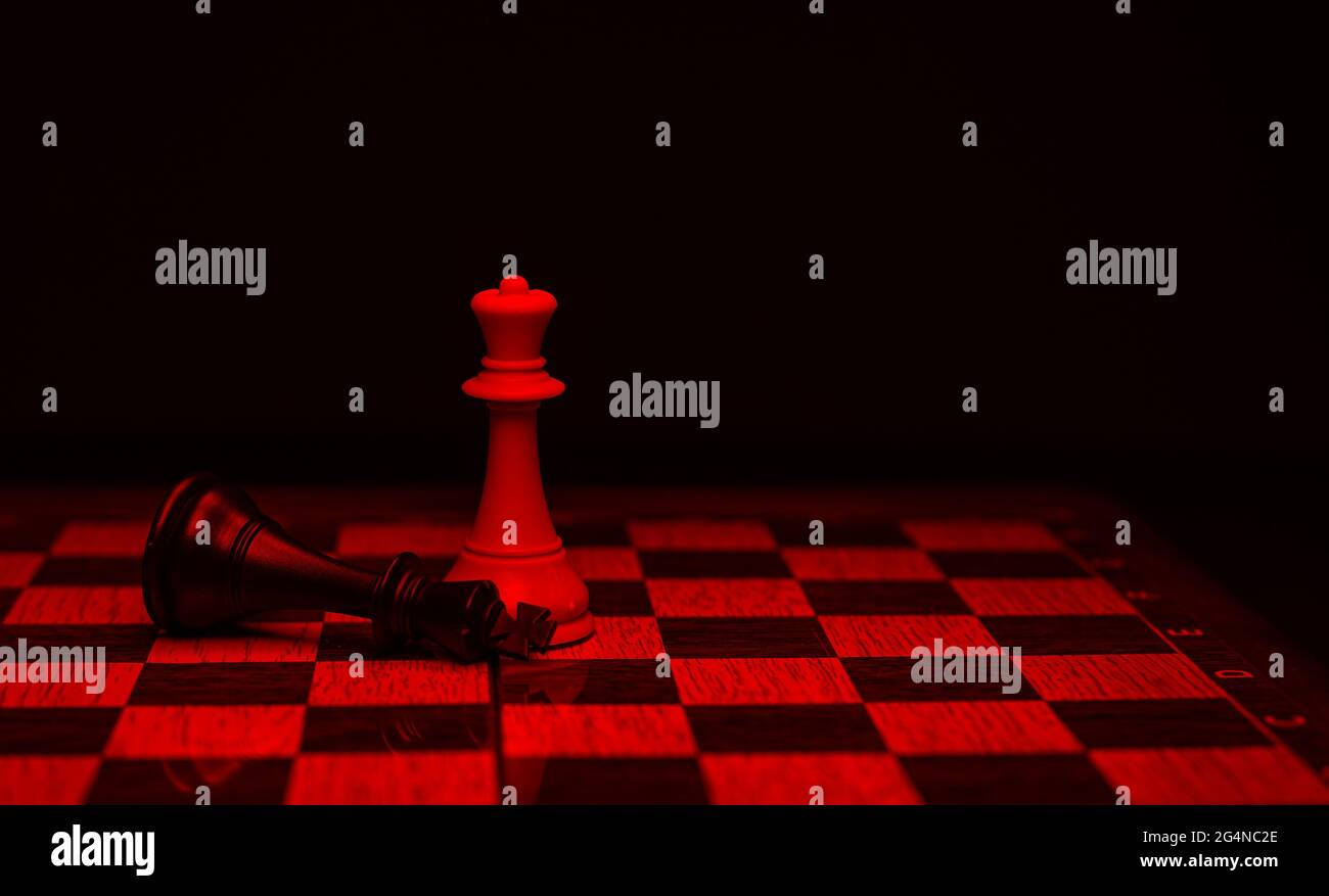 Red Queen Chess Strategy High Resolution Stock Photography and Images ...
