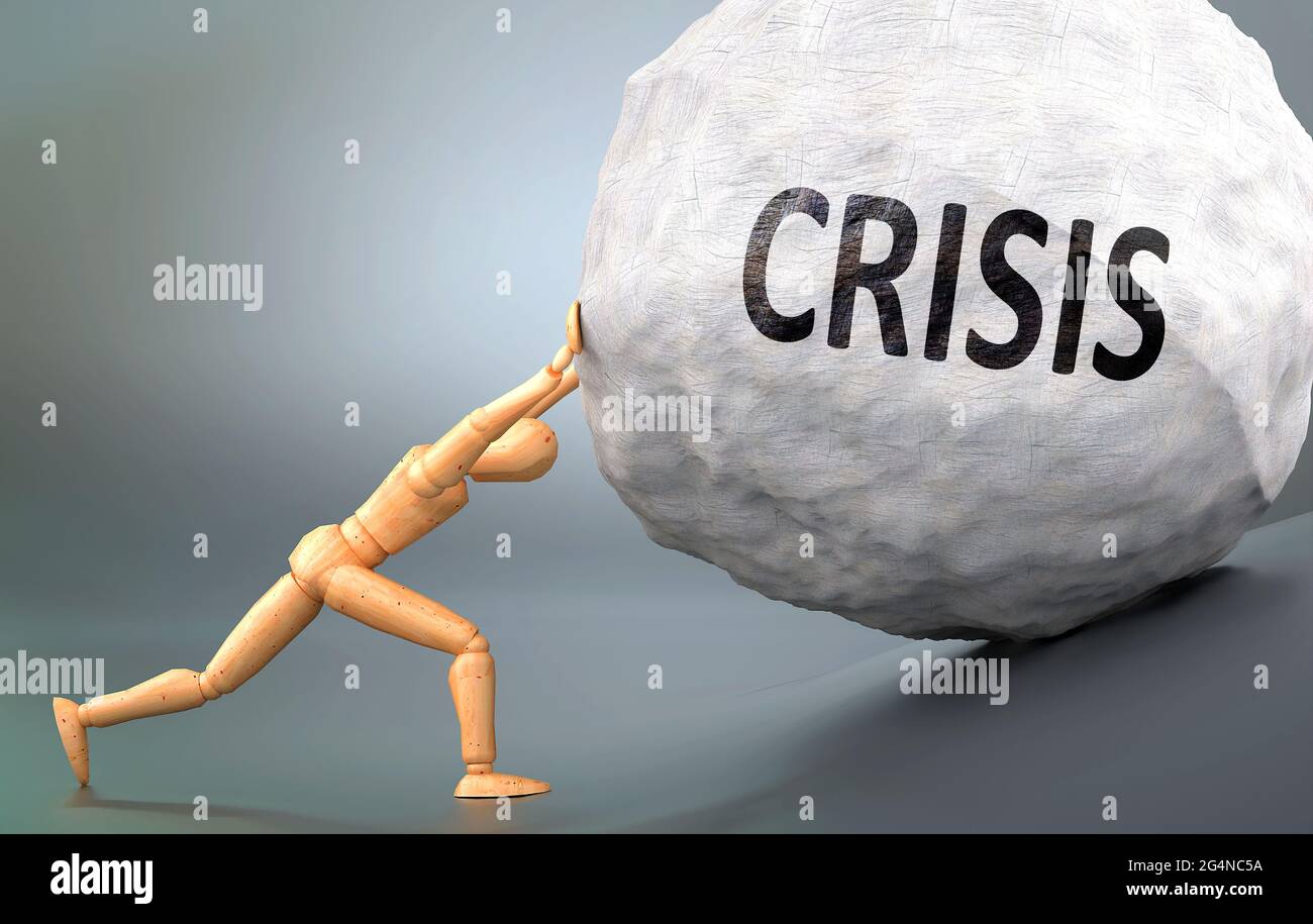 Crisis and painful human condition hi-res stock photography and images ...